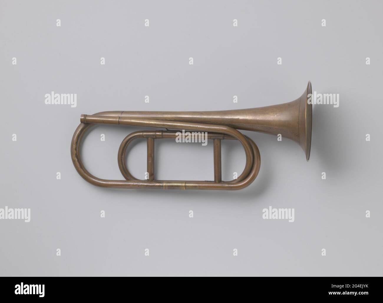 Copper trumpet. Copper trumpet Stock Photo - Alamy
