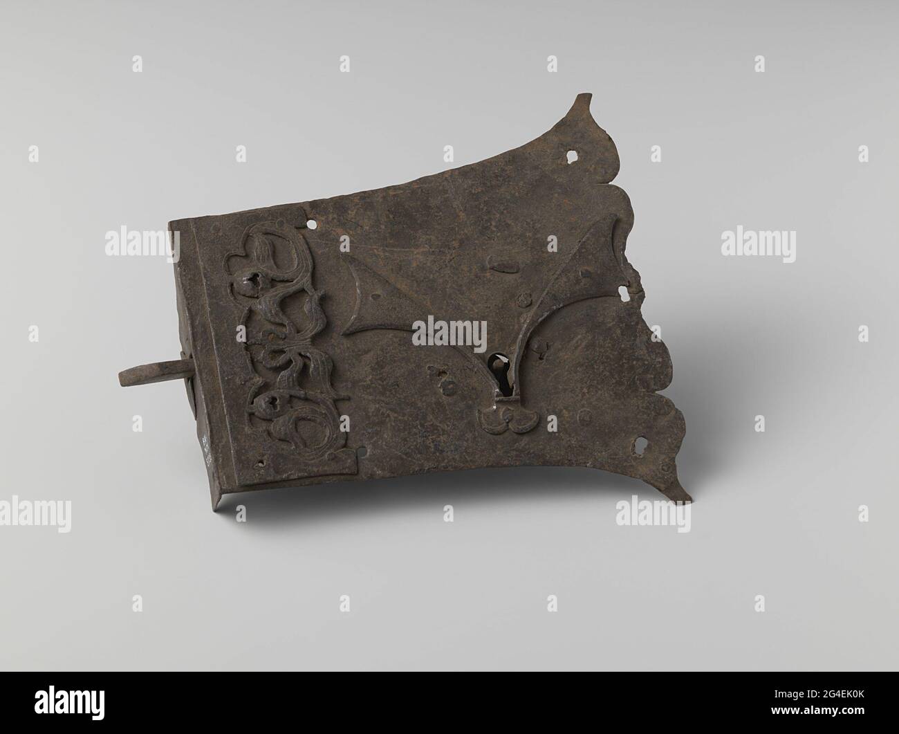 Key lock. A lock. Gothic Stock Photo - Alamy