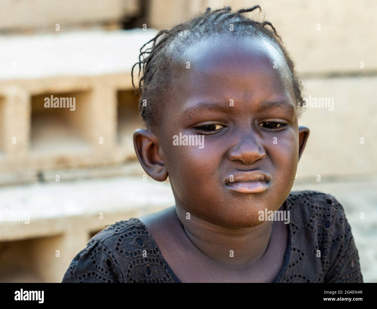 Indigenous girl sad hi-res stock photography and images - Alamy