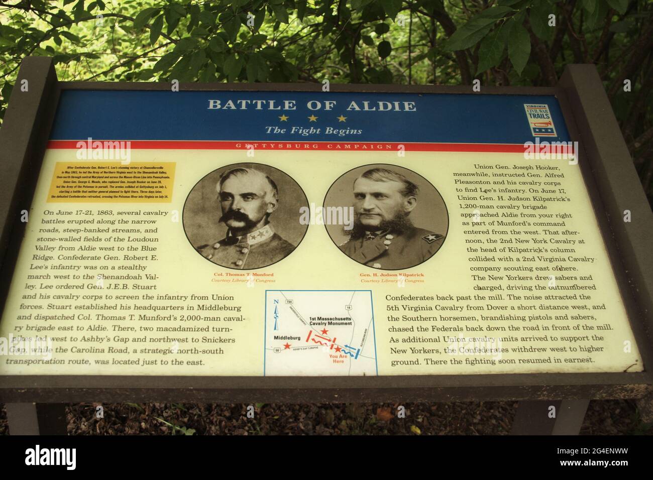 Battle of aldie hi-res stock photography and images - Alamy