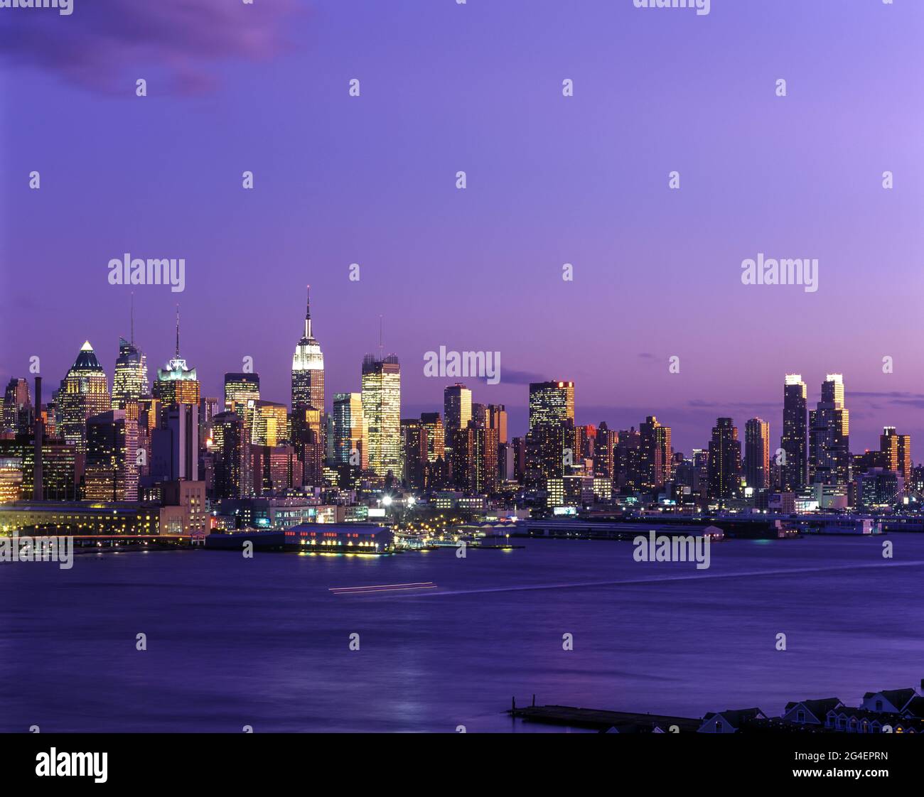 2006 HISTORICAL MIDTOWN SKYLINE HUDSON RIVER MANHATTAN NEW YORK CITY ...
