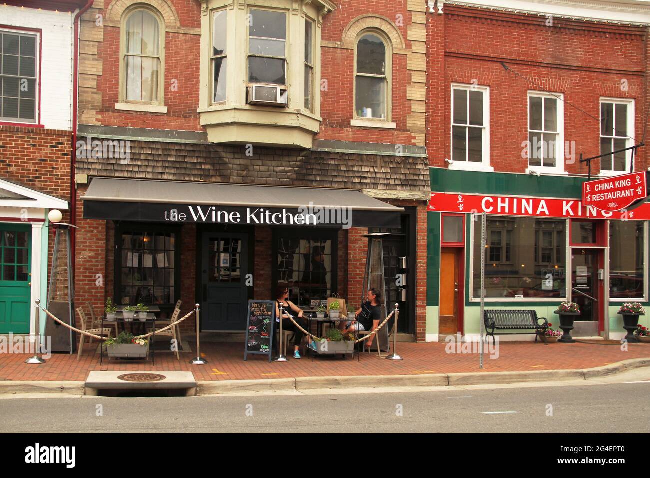 Downtown Leesburg, VA, USA Stock Photo - Alamy