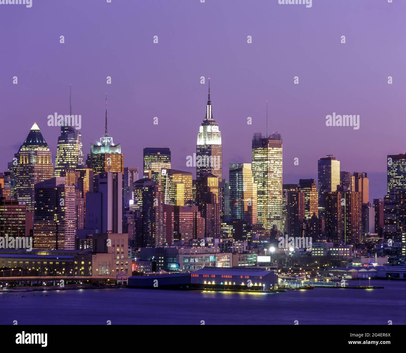 2006 HISTORICAL MIDTOWN SKYLINE HUDSON RIVER MANHATTAN NEW YORK CITY ...