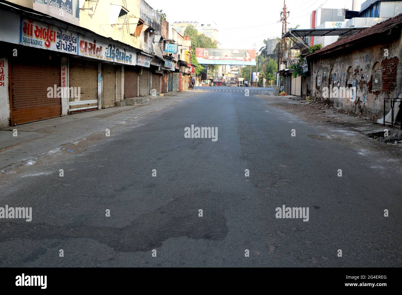 VALSAD, INDIA - Apr 03, 2020: City Valsad, state Gujarat, country-India ...