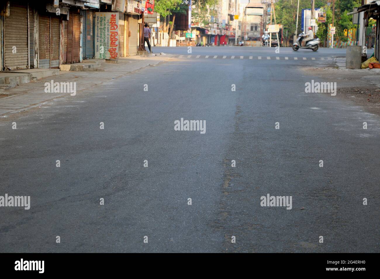 VALSAD, INDIA - Apr 03, 2020: City Valsad, state Gujarat, country-India ...