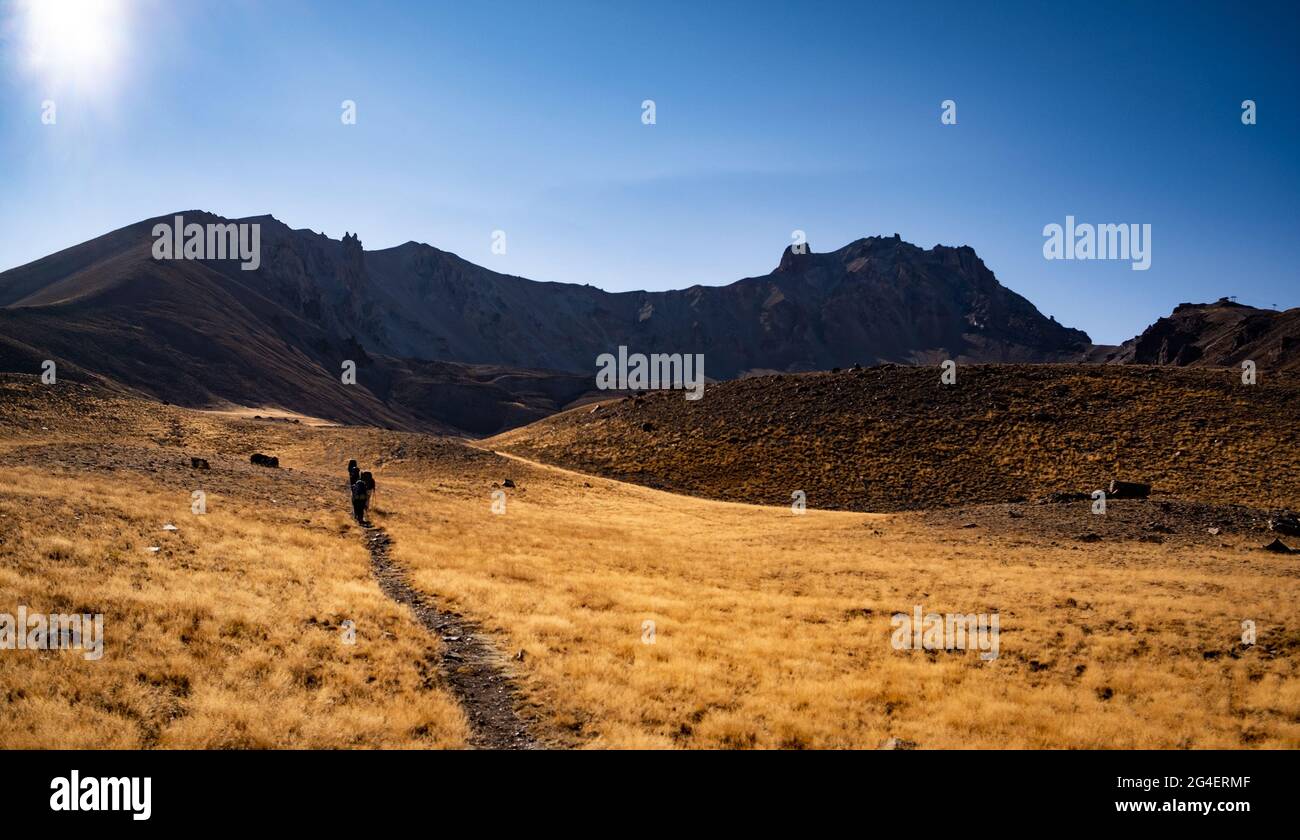 Volcano Erciyes in Turkey Stock Photo - Alamy