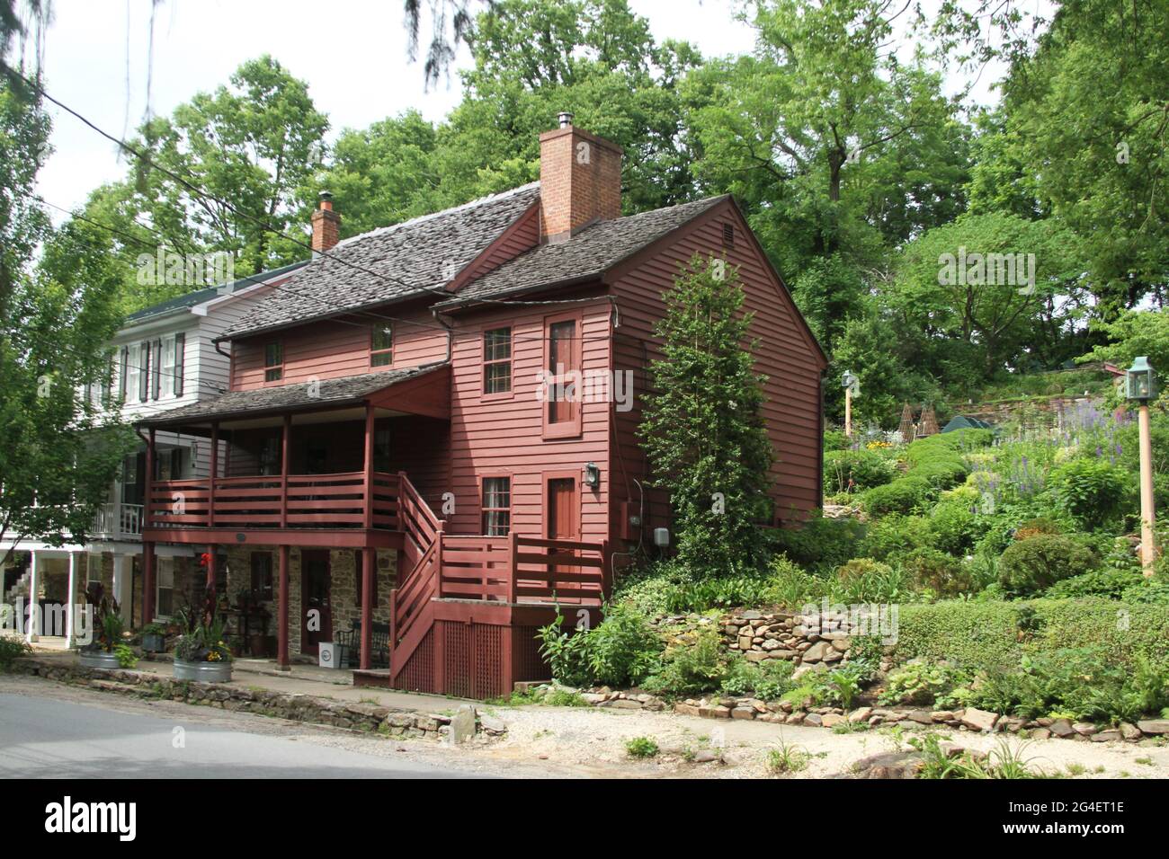The Joseph Janney House, a 200 years old structure in Waterford, VA ...