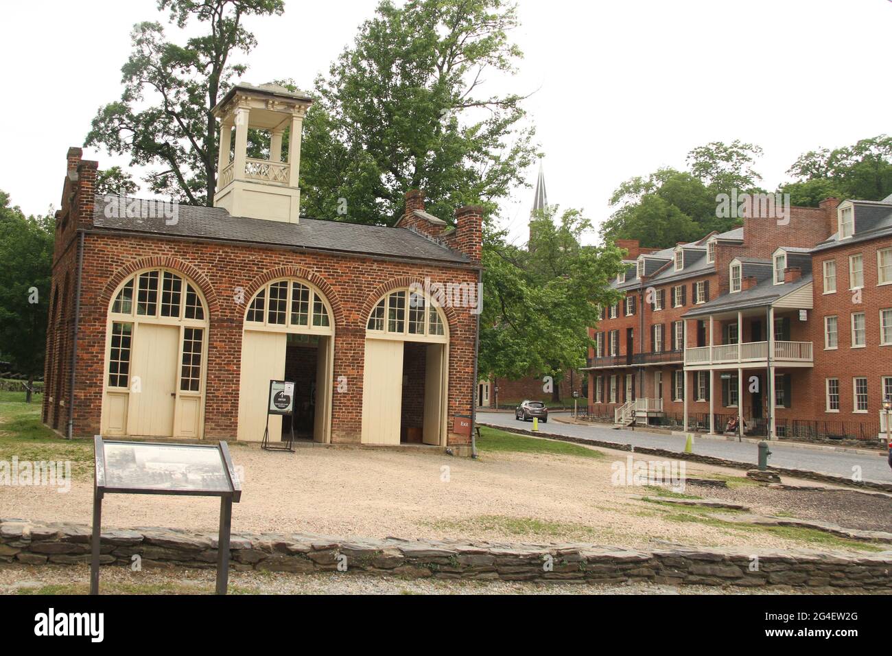 John Brown's Fort at Harpers Ferry National Historical Park, WV, USA ...