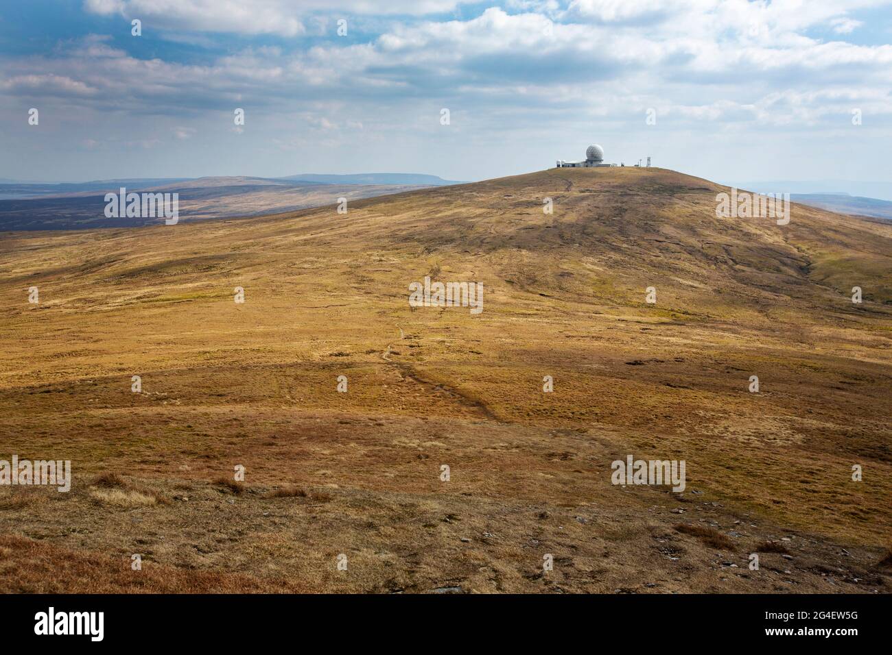 An early warning radar system on Great Dun Fell in the North Pennines ...