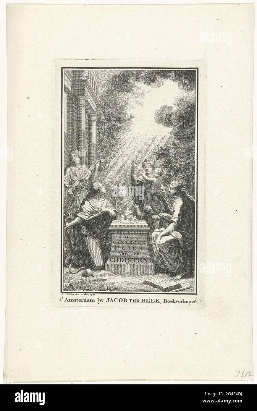 . The three divine virtues, faith (fides), hope (SPES) and love ...