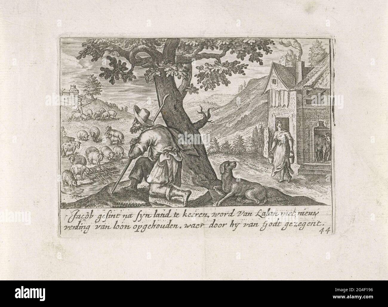 . In exchange for the hand of Rachel, Jacob compulses to serve as a ...