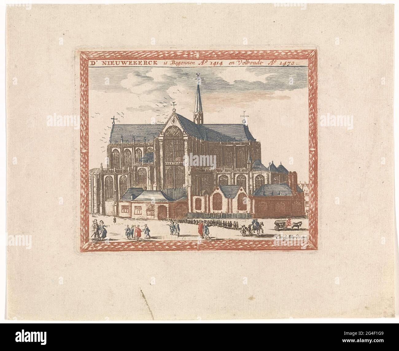 Painting of procession Cut Out Stock Images & Pictures - Alamy