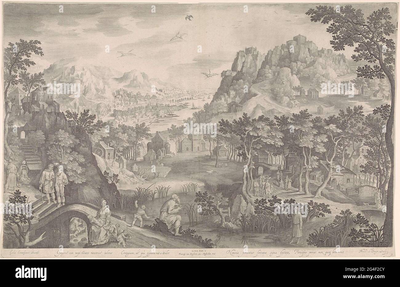 . Hosea is next to the road and looks at the underlying landscape. In ...