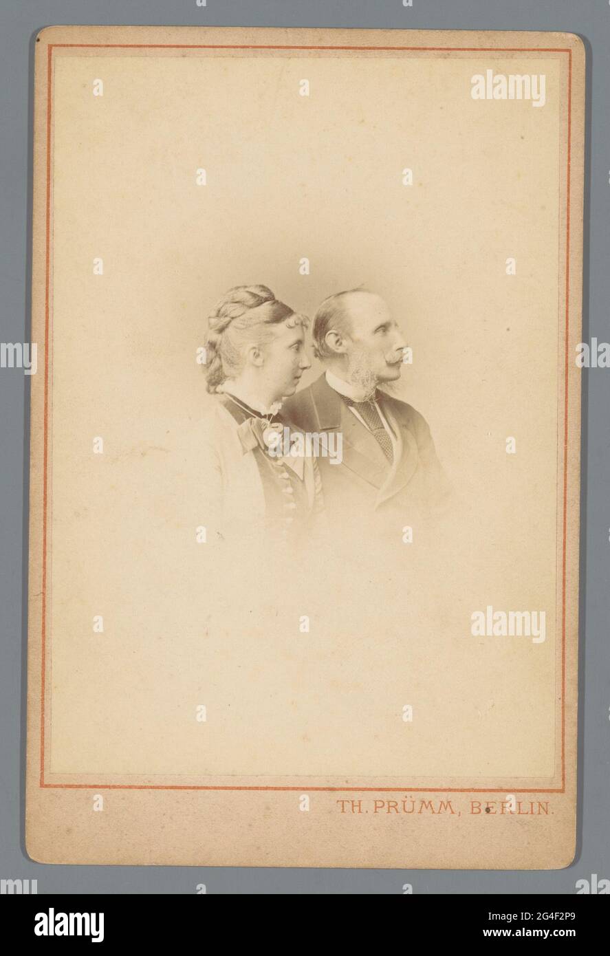 Prince Hendrik (the seafarer) and his second wife Maria van Prussen ...