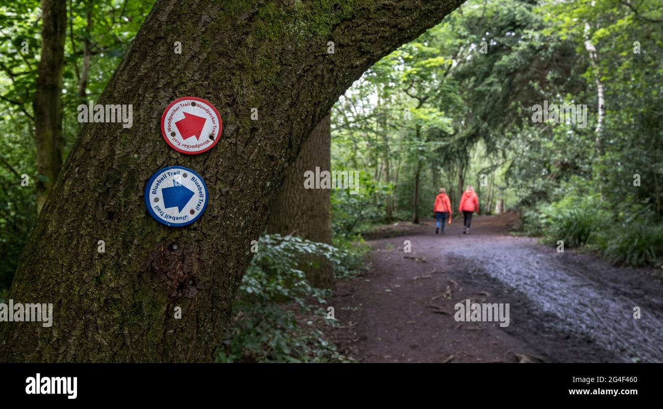 Ramble route marker hi-res stock photography and images - Alamy