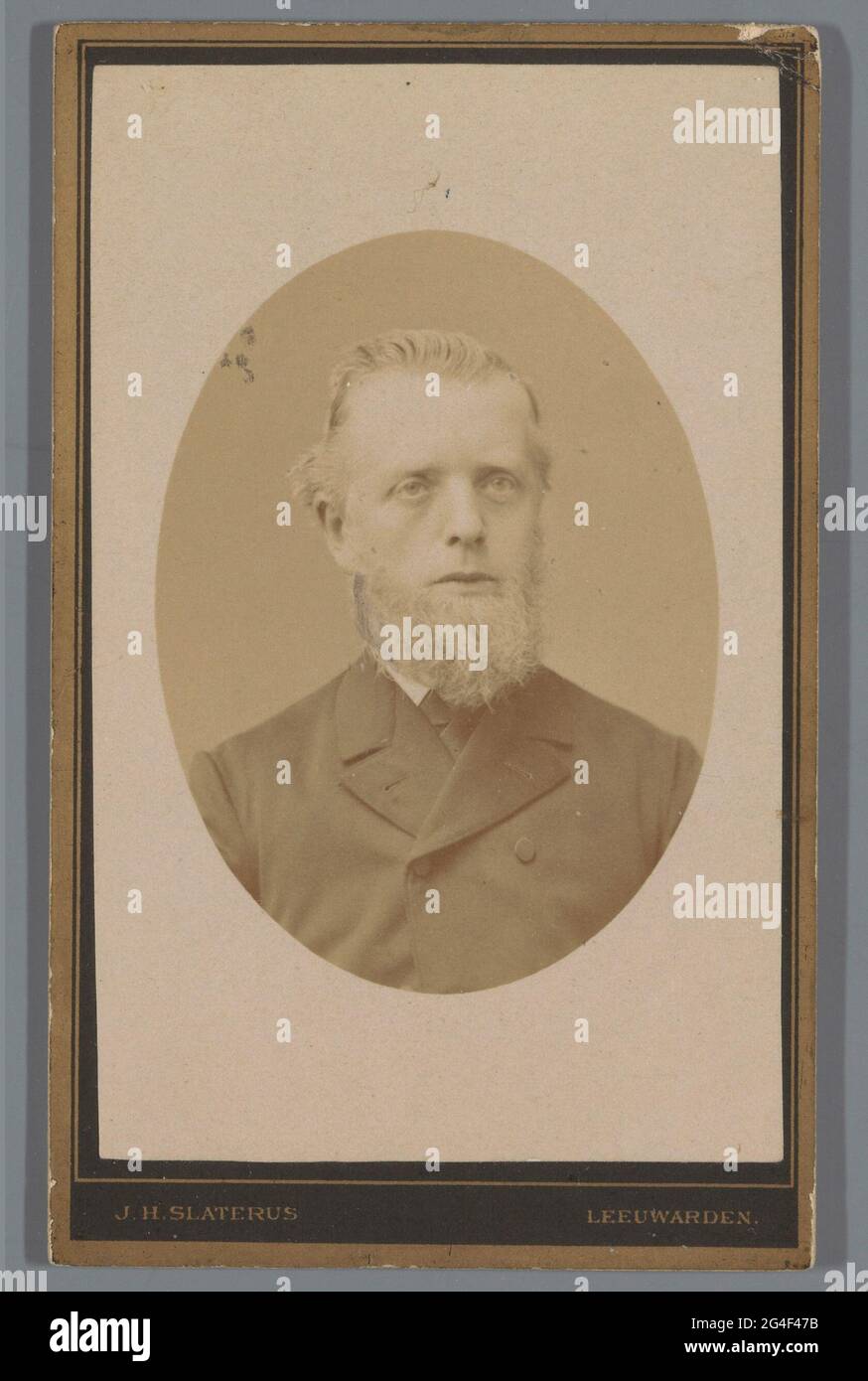 Portrait Arjen Bernhart Mulder (1840-1919 Stock Photo - Alamy