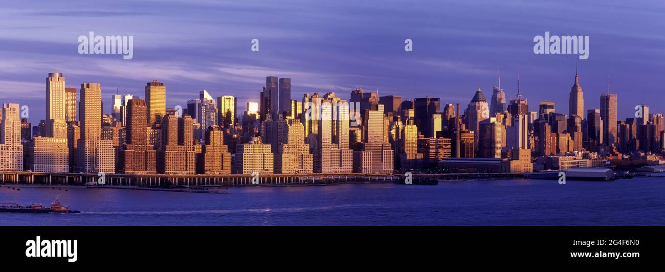 2006 HISTORICAL MIDTOWN SKYLINE HUDSON RIVER MANHATTAN NEW YORK CITY ...