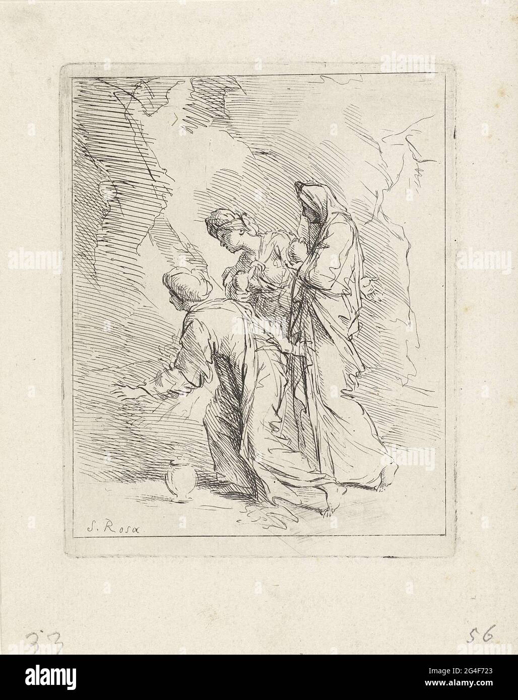 . The three holy women who come from Christ come up with the grave. The ...