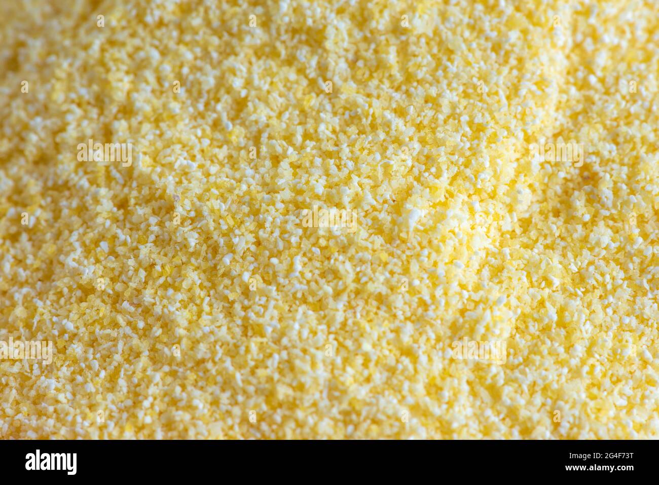 Corn flour close-up, studio shot Stock Photo - Alamy