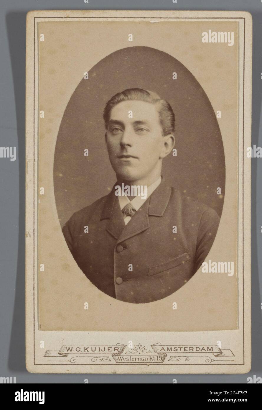 Portrait of Willem Reijnders. Portrait of Willem Reijnders (Born 1868 ...