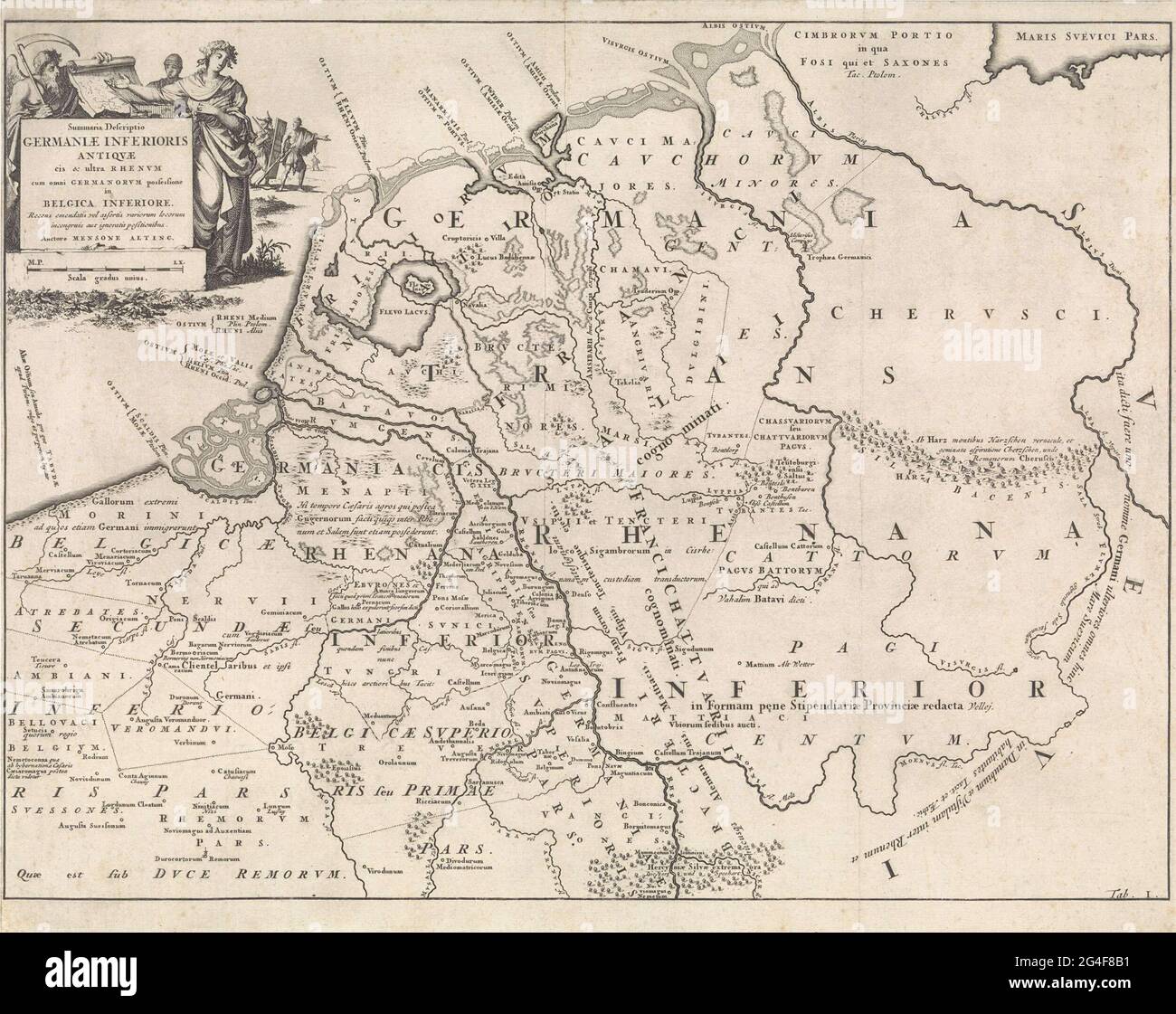 . Legal right map Signed: tab. I Stock Photo - Alamy