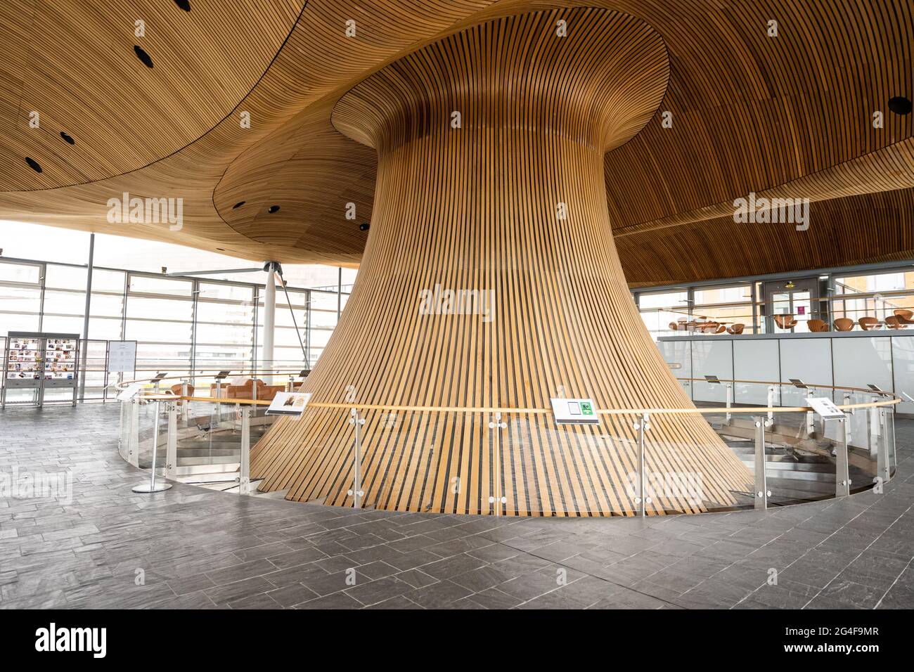 Welsh parliament inside hi-res stock photography and images - Alamy