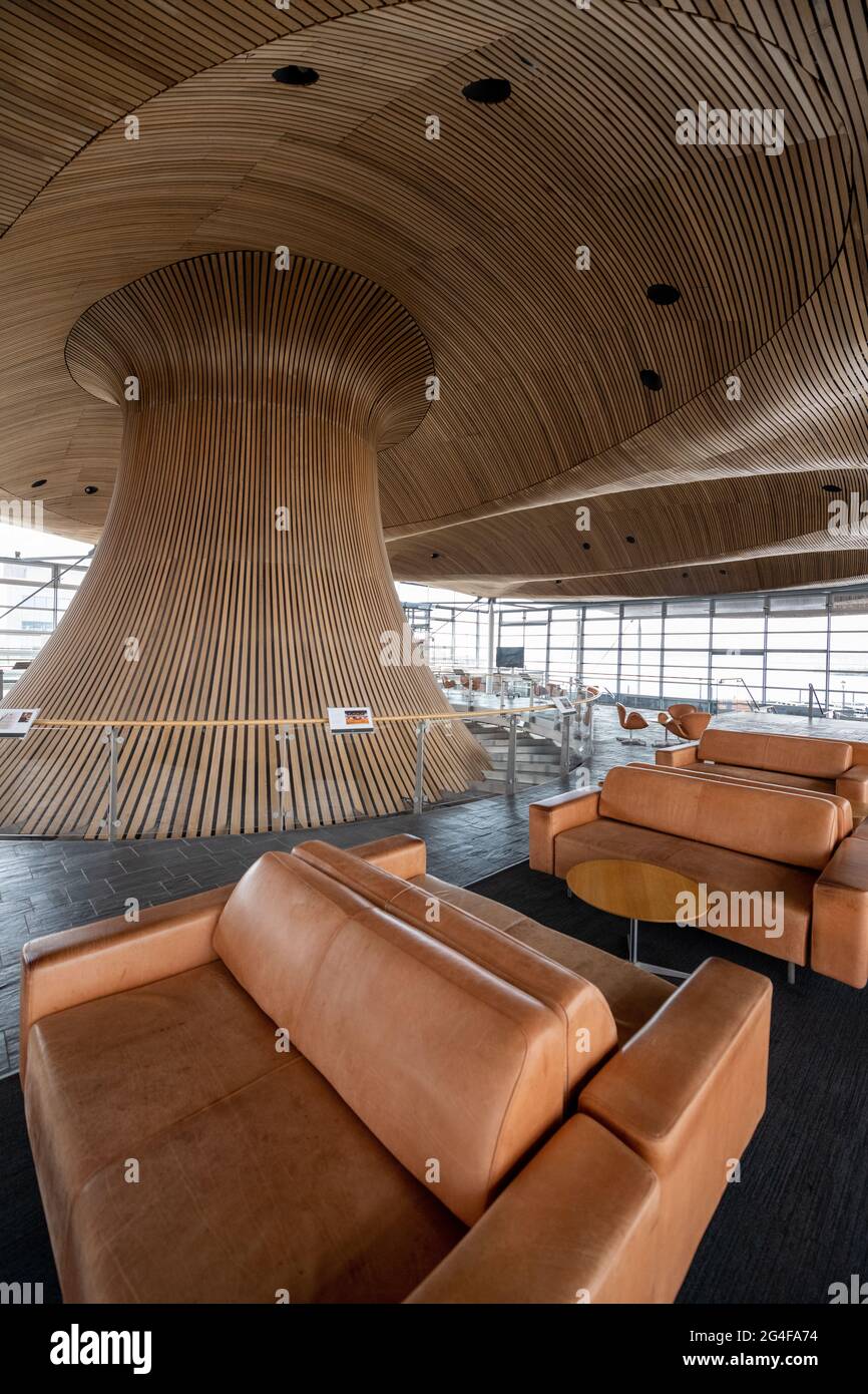 Welsh parliament inside hi-res stock photography and images - Alamy