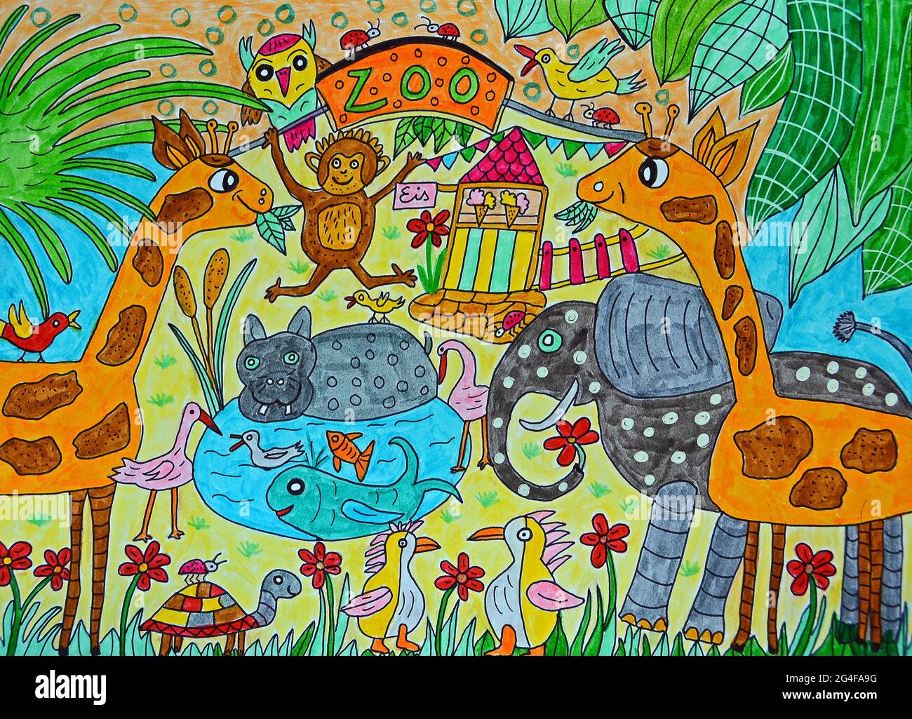 Naive art hi-res stock photography and images - Alamy