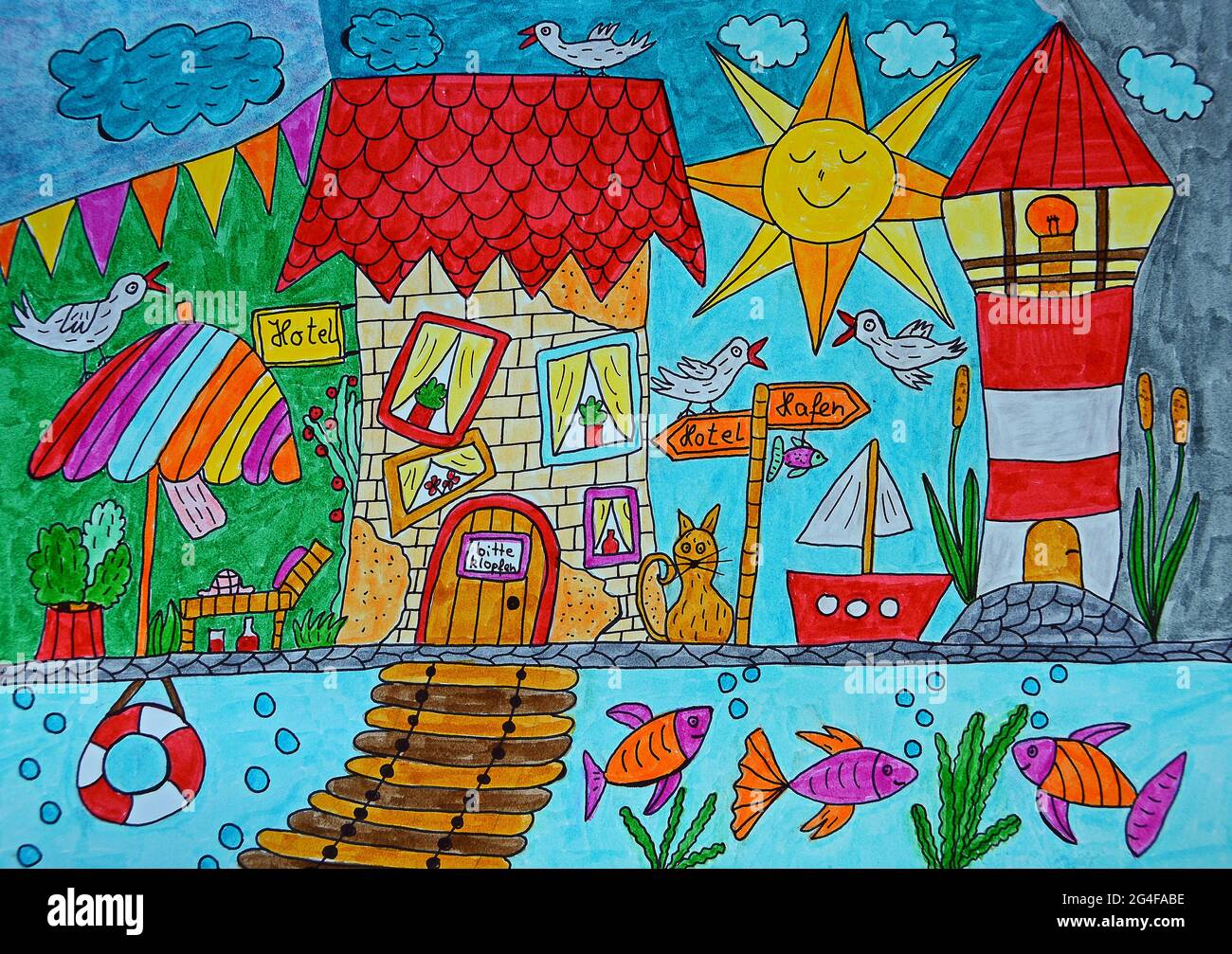Naive art hi-res stock photography and images - Alamy