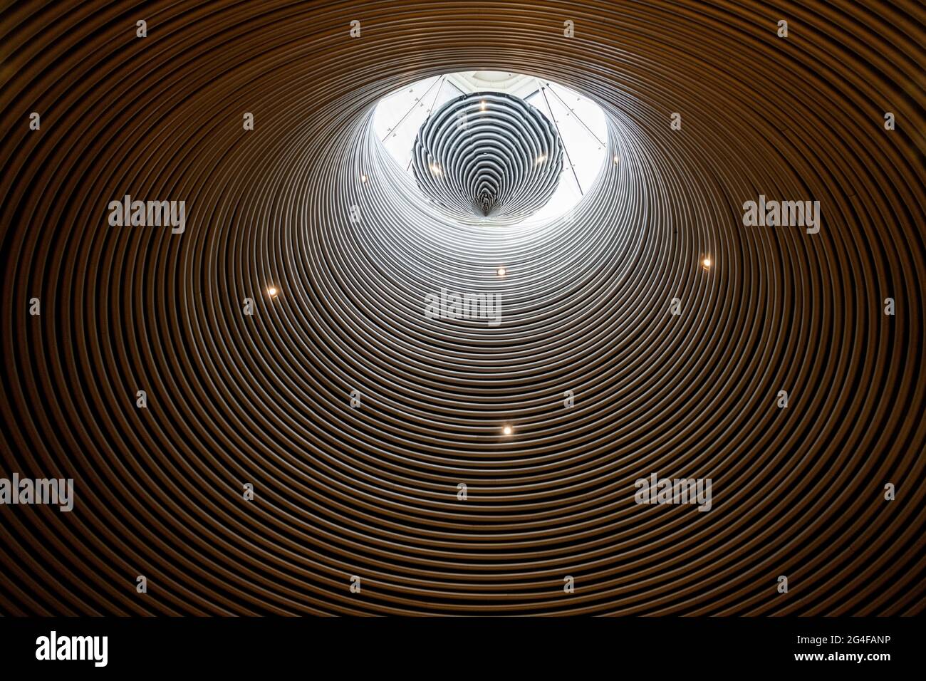 A general view inside the Senedd, home of the Welsh Parliament, in ...