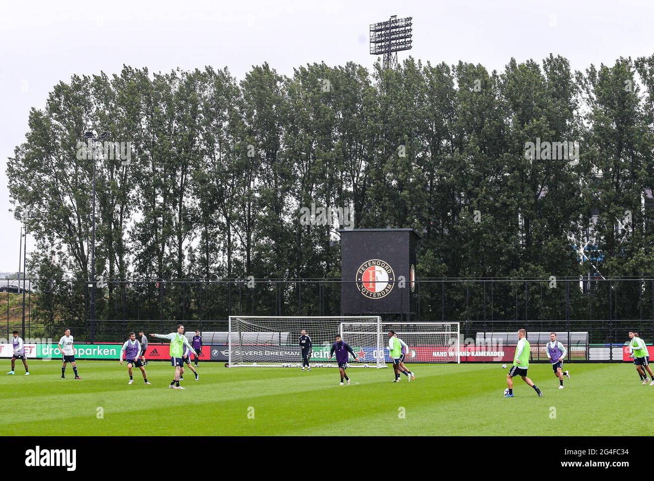 ROTTERDAM, 21-06-2021,Training ground Varkenoord, first training and ...