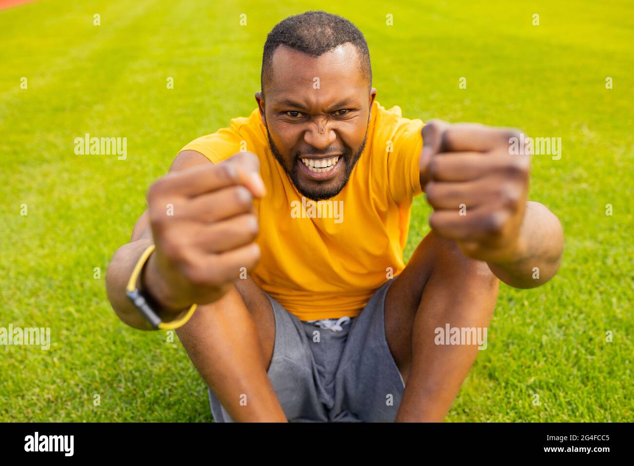 African american black track runner hi-res stock photography and images ...