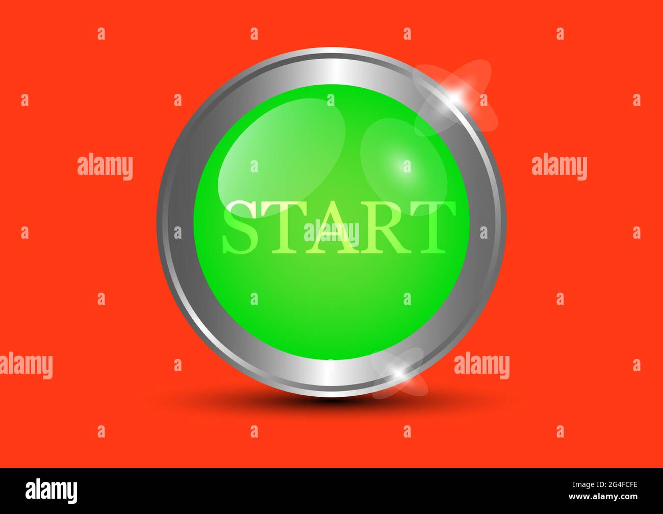 graphics design glossy round symbols buttons color green for icons mean ...