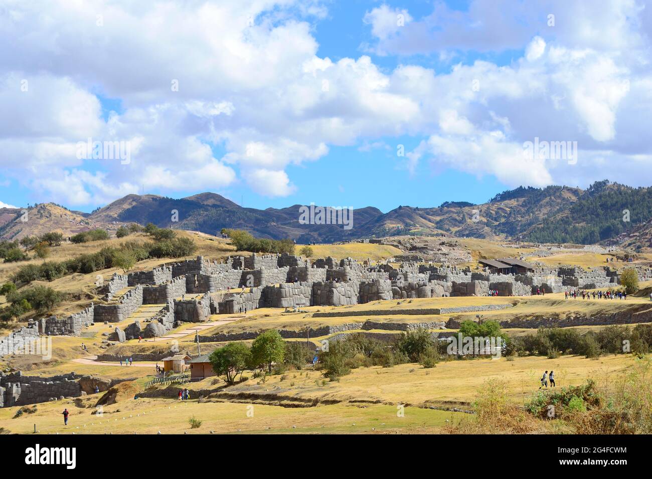 Inca building sacsayhuamán hi-res stock photography and images - Alamy