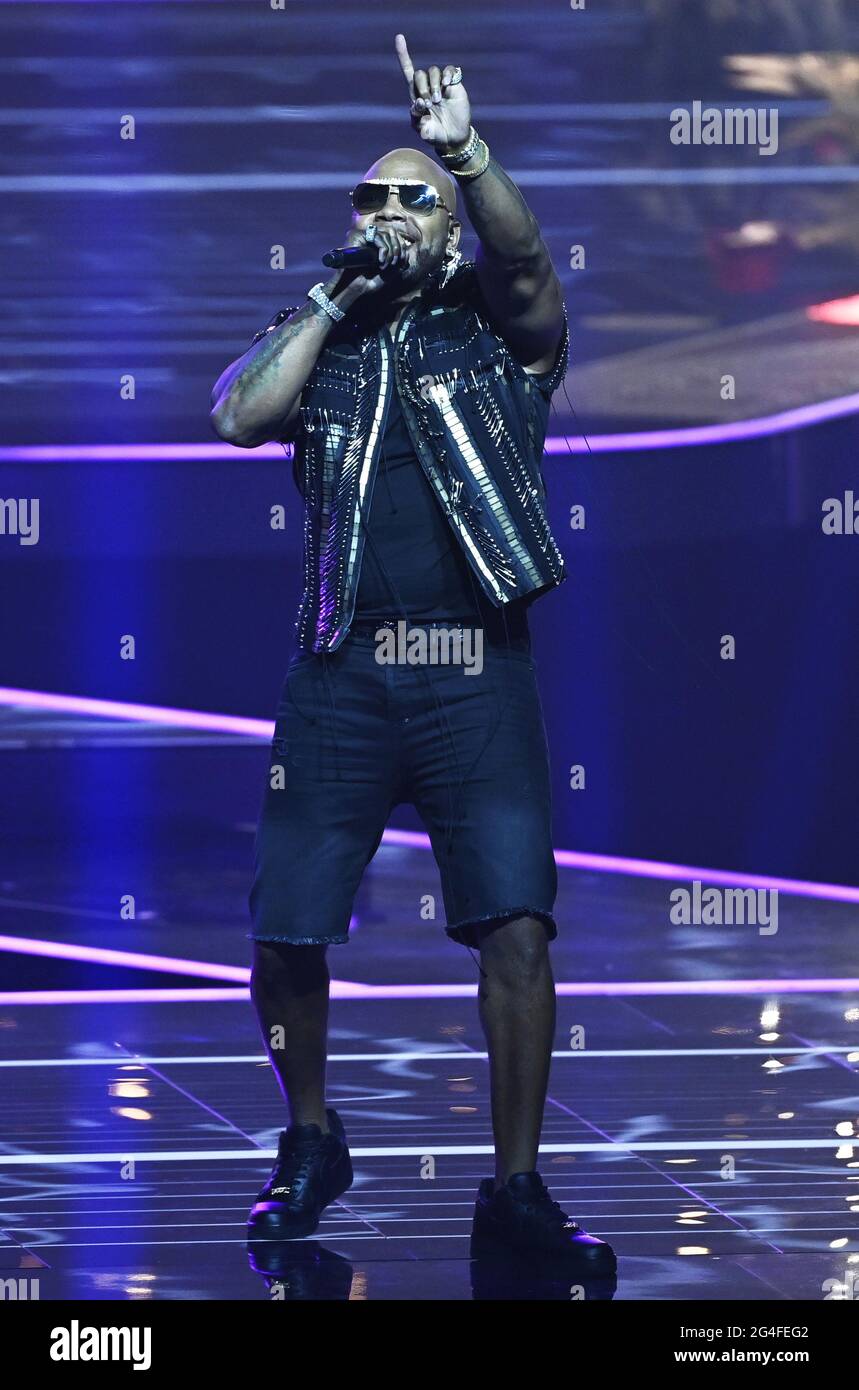 Rotterdam - Eurovisie songfestival in Ahoy. Eerste generale repetitie ...