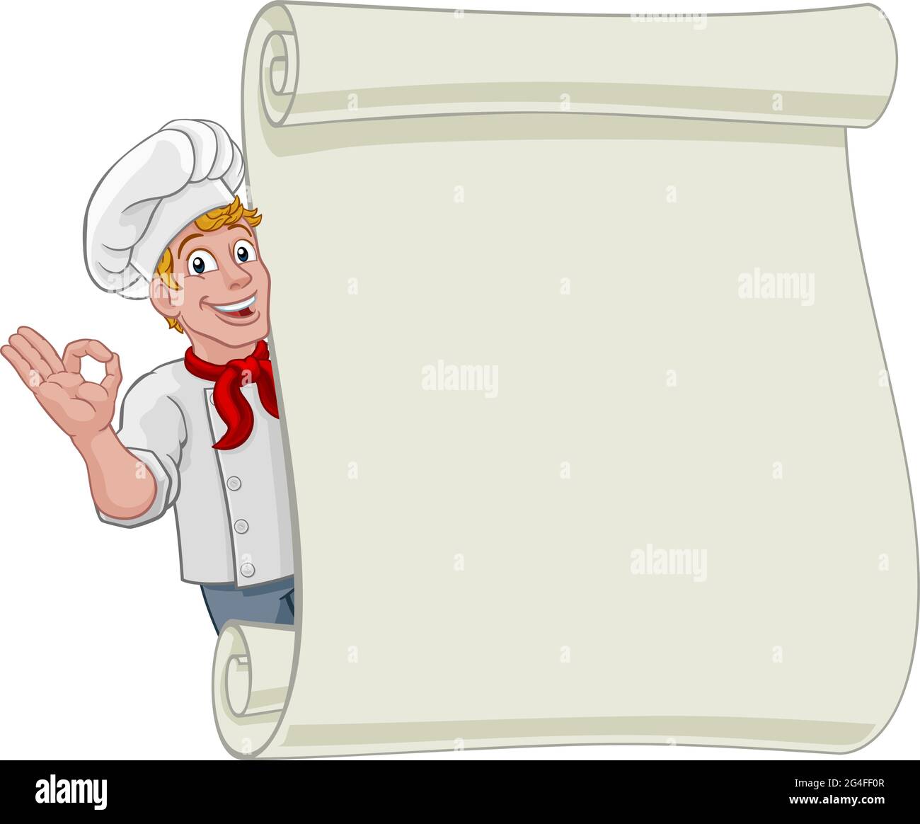 Menu restaurant man kitchen chef Stock Vector Images - Alamy
