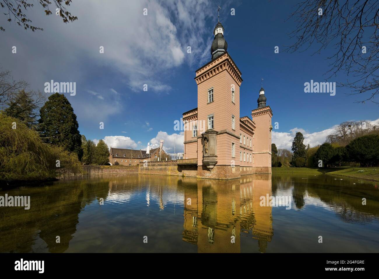 Wasserschloss Gracht, manor house, Erftstadt, North Rhine-Westphalia ...