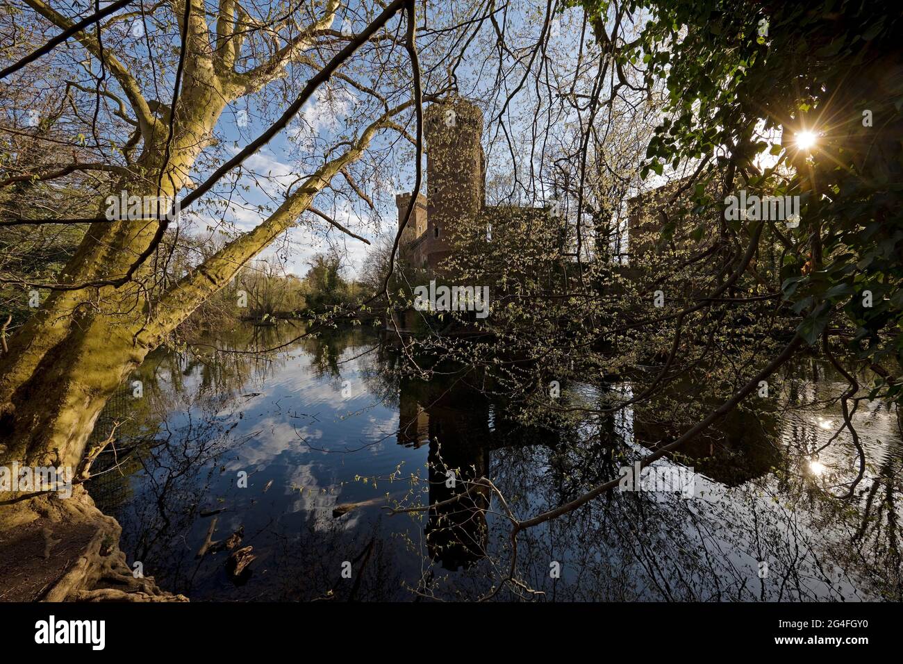 Landesburg Lechenich, Erftstadt, North Rhine-Westphalia, Germany Stock ...
