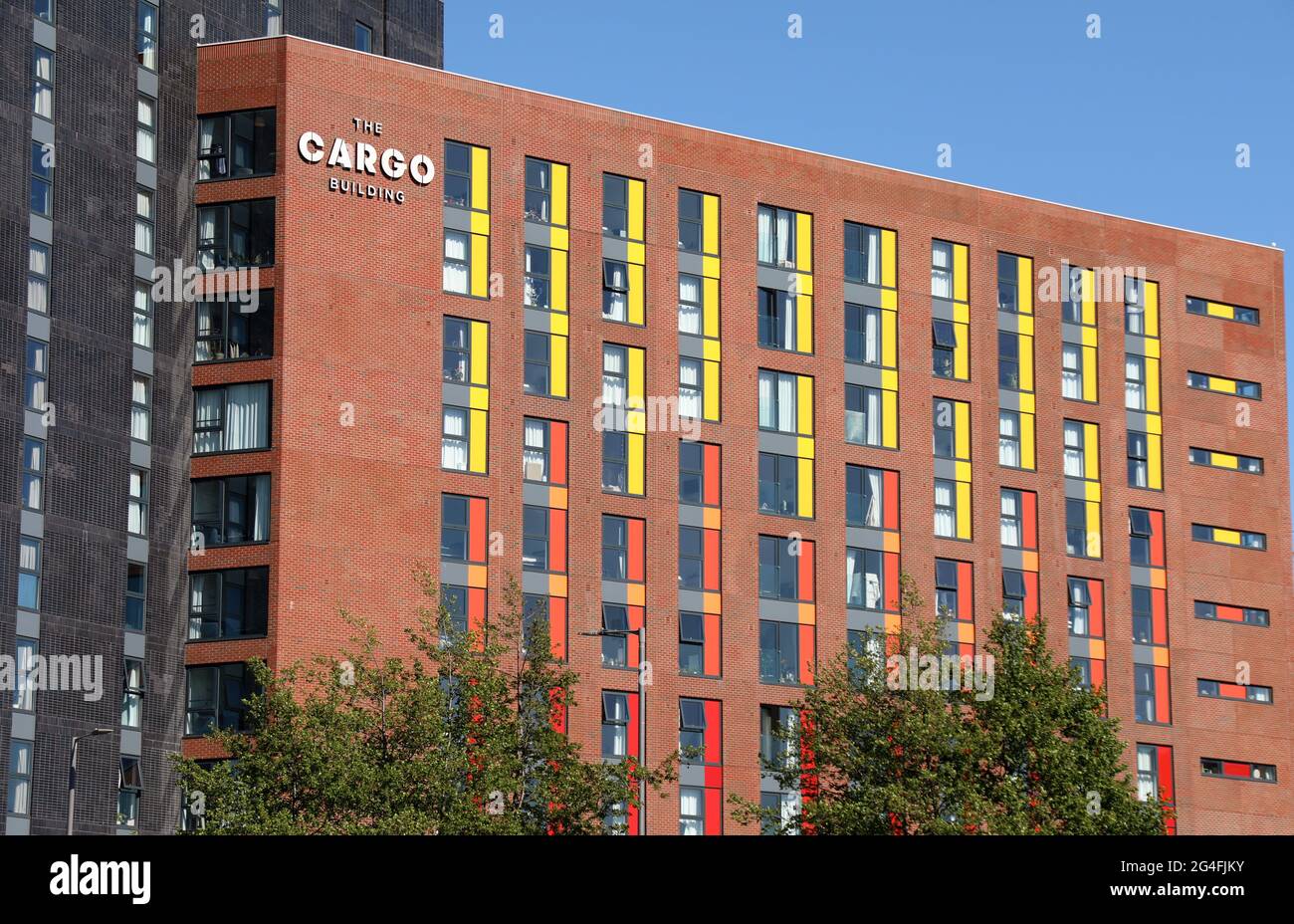 The Cargo Building apartments in Liverpool Stock Photo - Alamy