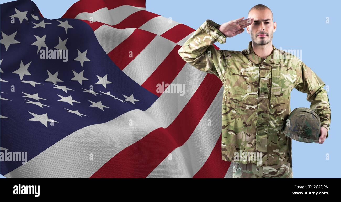 Digital composition american waving flag hi-res stock photography and ...