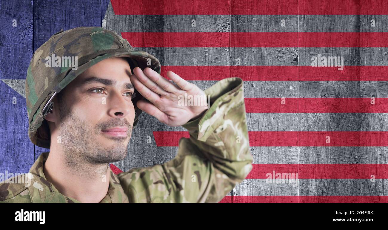 Digital animation waving american flag hi-res stock photography and ...
