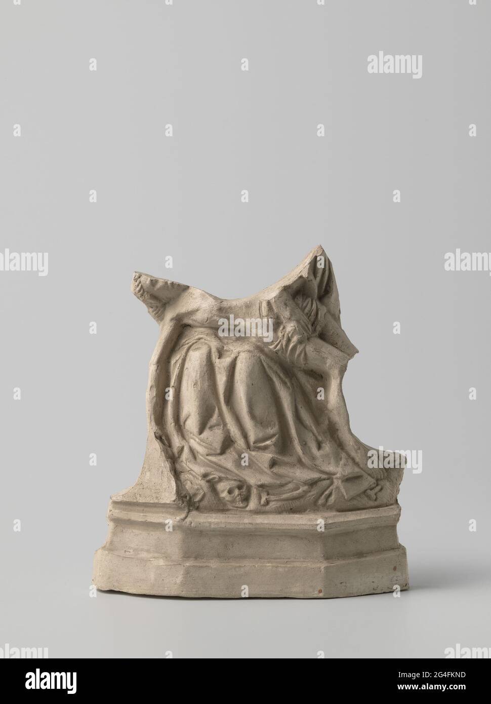 Image, lower part, from a Mary with Christ's corpse on lap. Image ...