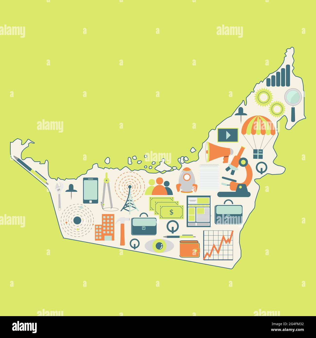 Map of arab hi-res stock photography and images - Alamy