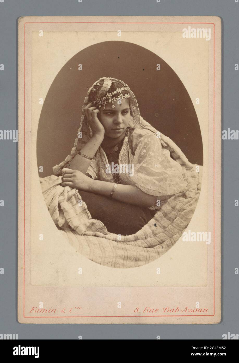 Portrait of a Moorish woman Stock Photo - Alamy