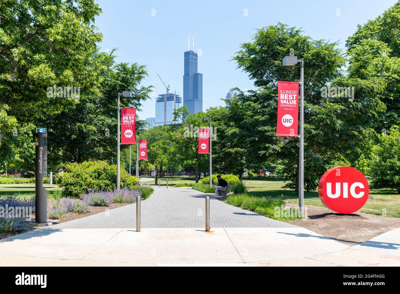 University of chicago campus hi-res stock photography and images - Alamy
