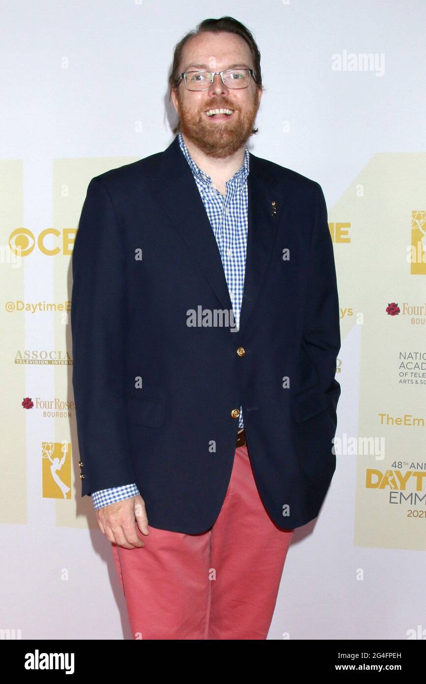 Burbank, CA. 13th June, 2021. Adam Sharp at arrivals for 48th Daytime ...