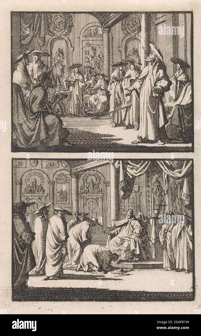 . Two representations of one plate Stock Photo - Alamy