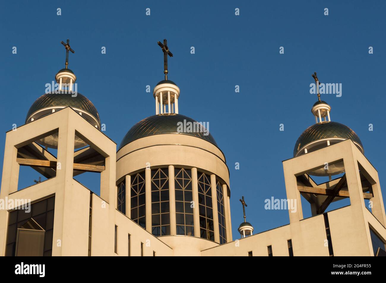the modern Catholic cathedral in Europe Stock Photo - Alamy