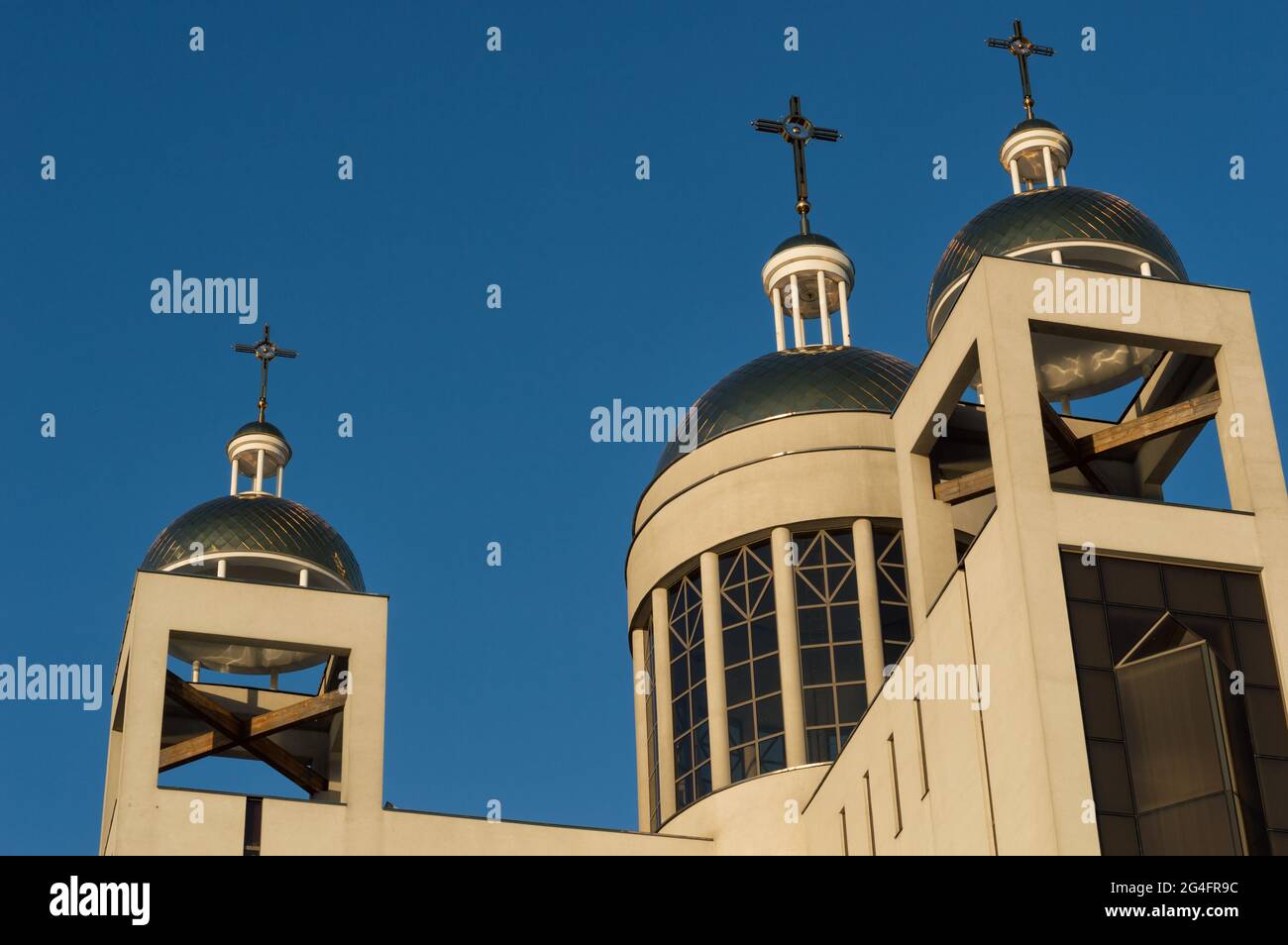 the modern Catholic cathedral in Europe Stock Photo - Alamy