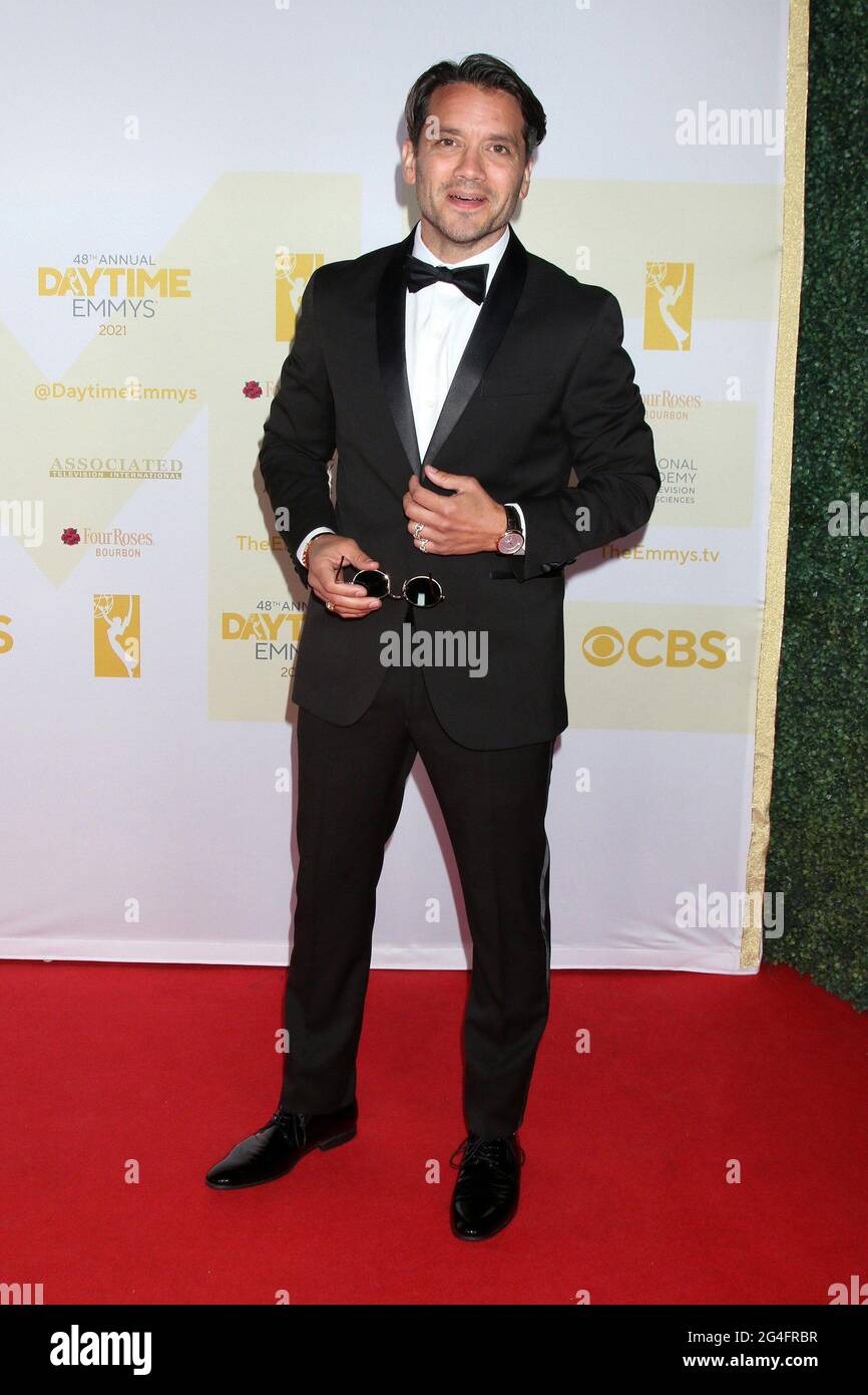 Burbank, CA. 13th June, 2021. Dominic Zamprogna at arrivals for 48th ...